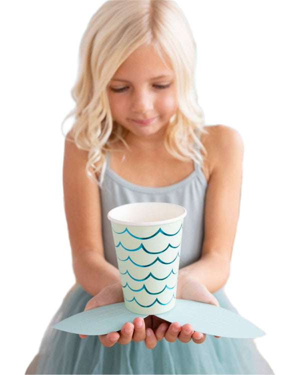 Mermaid Tail Paper Cups – A Gifted Solution