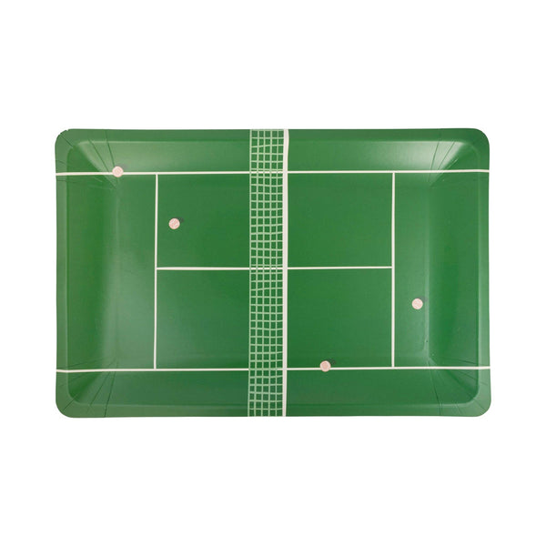 Tennis Court Paper Plates – A Gifted Solution