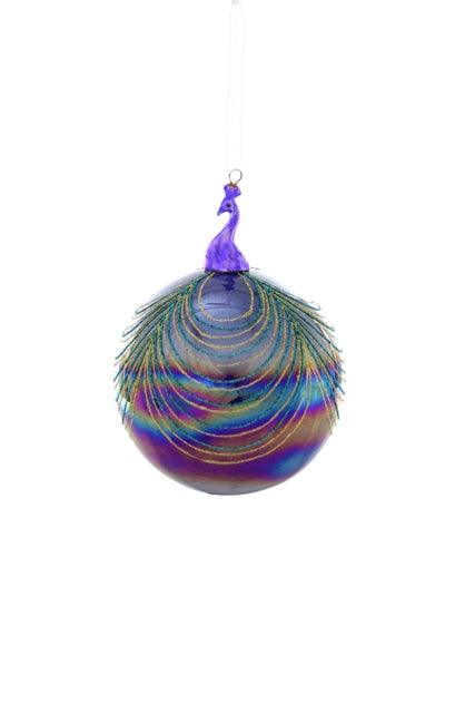 Peacock Ball Ornament – A Gifted Solution